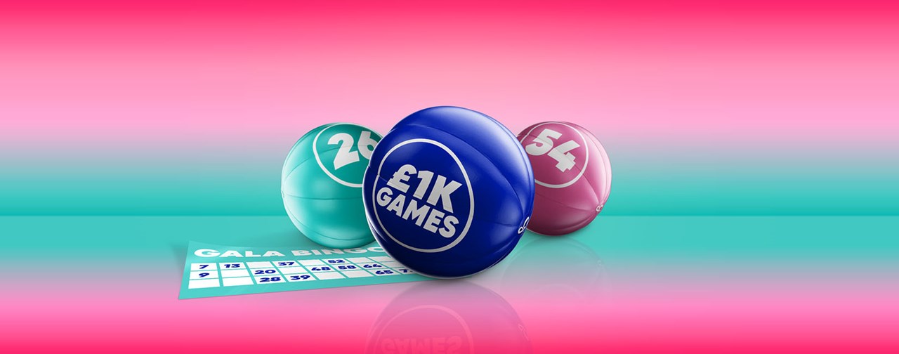 £1K Full House Bingo Games | Guaranteed Cash | Gala Bingo